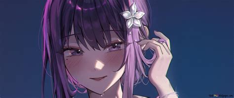 Raiden Shogun Is Taking A Drunken Bath In The Pool Genshin Impact 2k