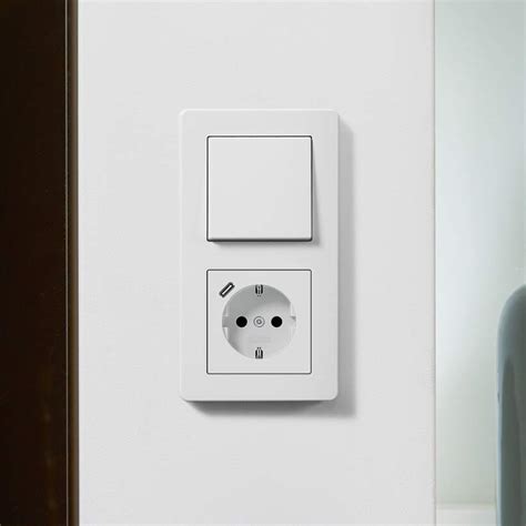 Jung Schuko® Socket With Usb Always The Best Connections