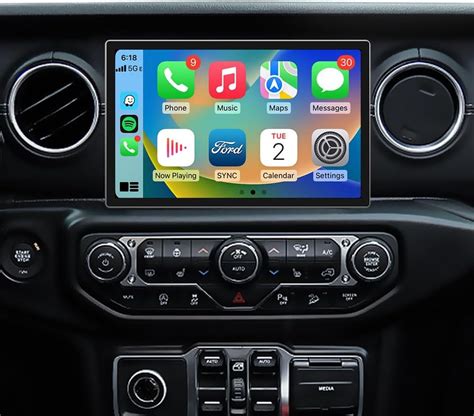 Android 13 Car Radio Stereo For Jeep Wrangler Jl Gladiator