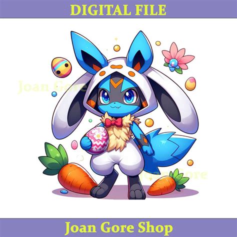 Pokemon Easter Bunny Digital Download Inspire Uplift