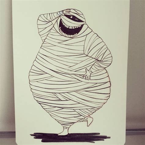 Danielle Mulligan Art Inktober Drawlloween Day 3 Mummy Hes Sexy And He Knows It 😂 Facebook