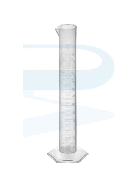 Measuring Cylinder Embossed Scale Hexagonal Base Pp Hmbg 1l