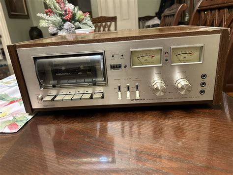 Vintage 70s Pioneer Stereo Cassette Tape Deck Ct F7272 For Sale In