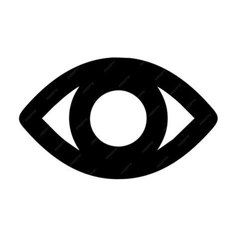 Eye Pictogram Premium Ai Generated Vector