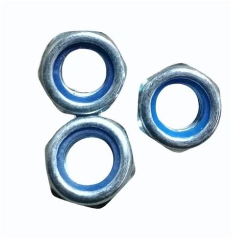 Mild Steel Ms Nylock Nut Diameter 5 Mm At ₹ 040piece In Ahmedabad