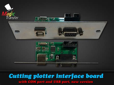 Cutting Plotter Parts Interface Board Connector Board With Com Port And Usb Port Magic Transfer