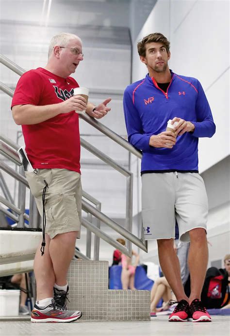 Michael Phelps Amerikansk Svømmer Ol Guldvinder Lex
