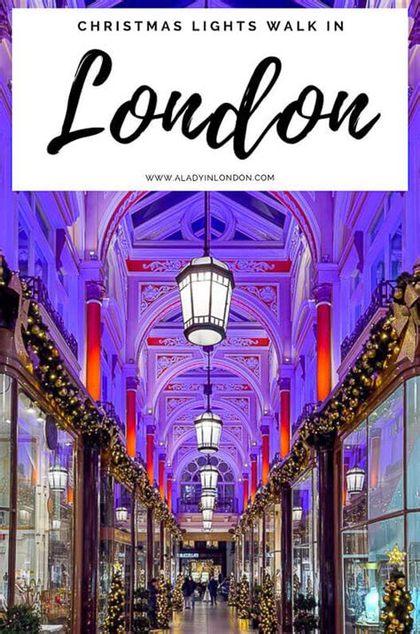 Christmas Lights Walk In London Free Self Guided Route And Map