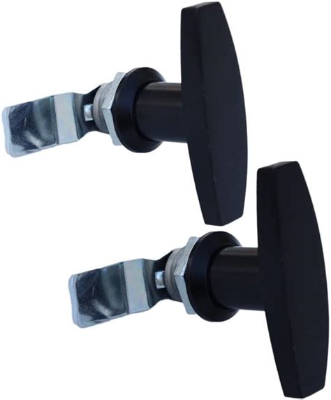 2pcs T Handle Lock Cam Lock Swing Knob For Drawer Cabinet Door Lock