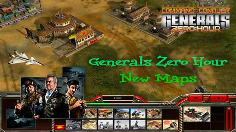 Новые Maps для Command And Conquer Generals Zero Hour