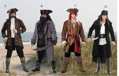 Pirate Clothing Colors