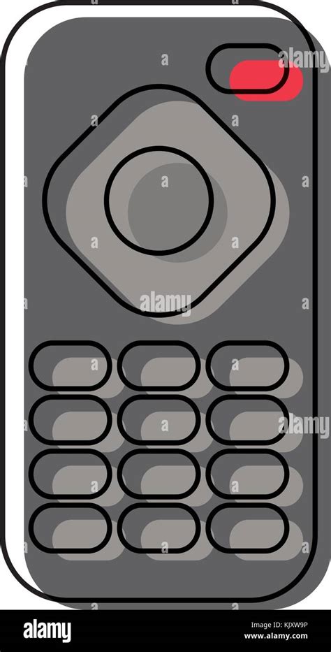 Remote Control Vector Illustration Stock Vector Image And Art Alamy