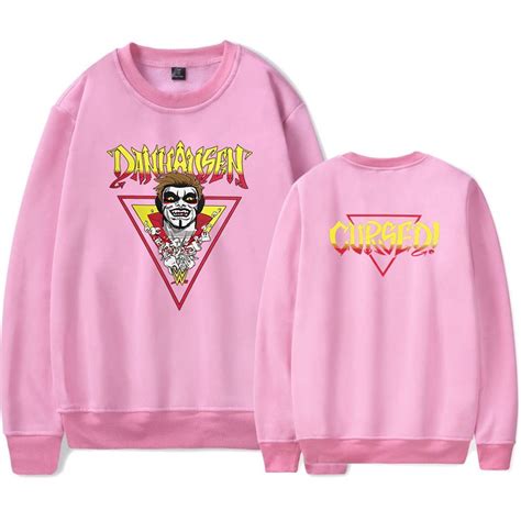 Danhausen Cursed Merch Casual Long Sleeves Round Neck Sweatshirt