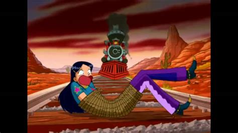 Mandy Totally Spies Tied Up And Against A Train By Sailorreimars On