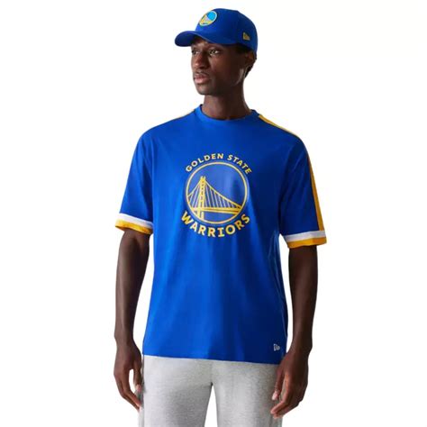 New Era Nba Golden State Warriors Panel Oversized T Shirt