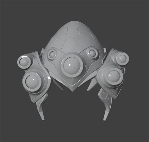 🎭 Widowmaker Headpiece・ Stl File For 3d Printing・cults