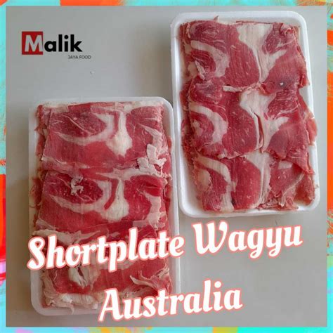 Jual Beef Slice Daging Slice Full Shortplate Wagyu Australia Garansi