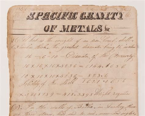 Specific Gravity Of Metals Blue Farm