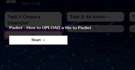 Padlet How To Upload A File To Padlet