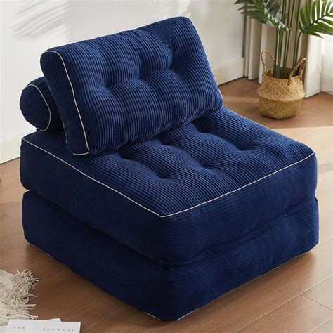 Afuson Folding Chair Bed Futon Sofa Bed Floor Couch For