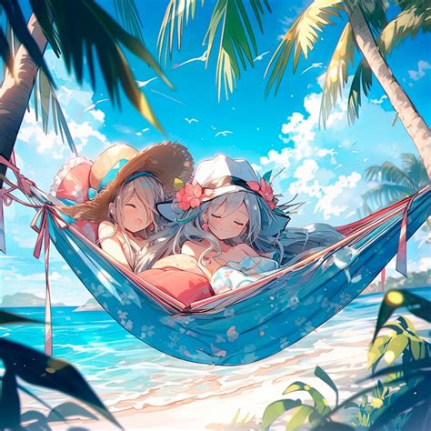 Anime Girl Beach Images Free Download On Freepik