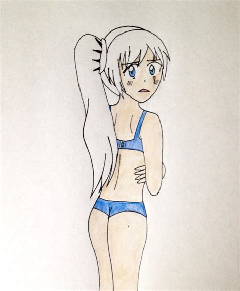 Embarrassed Weiss By Sonicheroxd On Deviantart