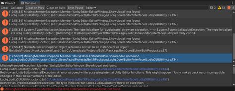 导入bolt报错 技术问答 Unity官方开发者社区