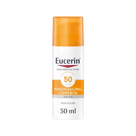 Eucerin Sun Face Fluid Anti Age Spf50 50ml Sun Protection