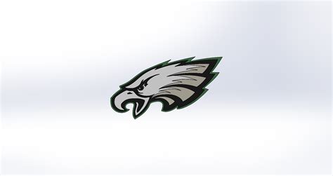 Stl File Philadelphia Eagles Logo・3d Printer Model To Download・cults