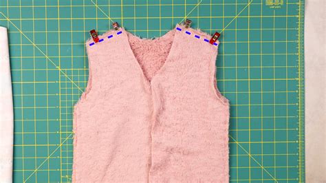How To Sew A Lined Vest Fur Lined Vest Tutorial ⋆ Hello Sewing