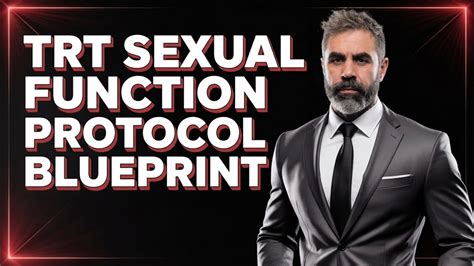 Trt Sexual Function Restoration Blueprint Trt Coaching Pfs Coaching