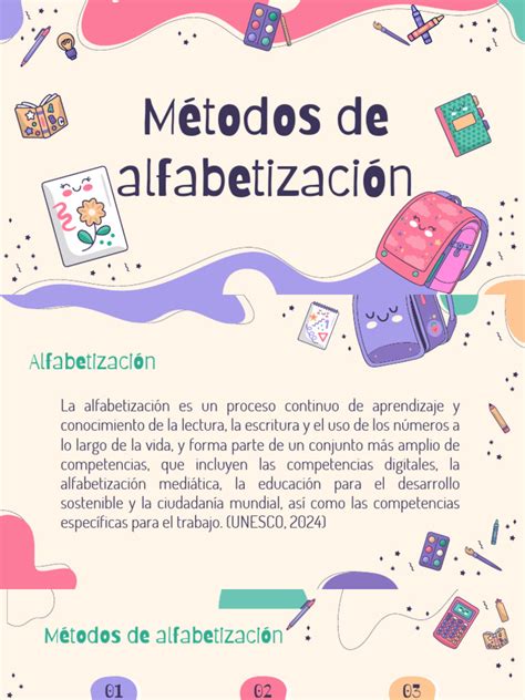 Métodos De Alfabetización 20240905 091914 0000 Pdf