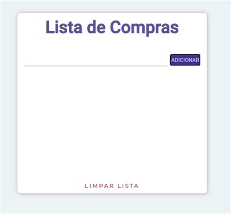 Github Jhowrodrigues2lista De Compras React