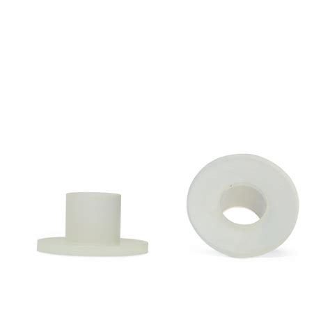 Polyamide Pa66 Nylon Flanged Bushing High Performance Polymer