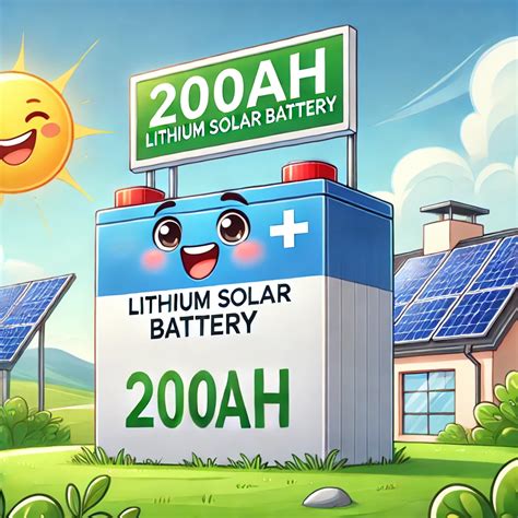 Lithium Solar Battery 200ah