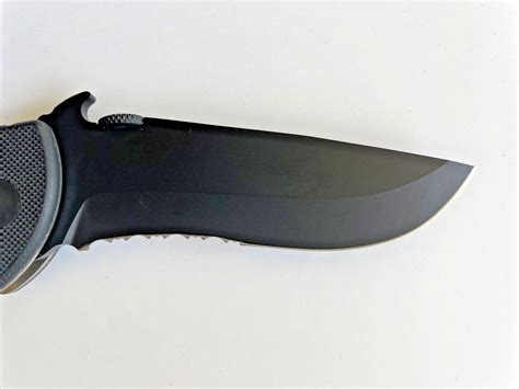 Emerson Mini Commander Bts Black Wave Feature Tactical Folder 154cm Usa
