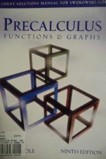 Precalculus Functions And Graphs Ninth 9780534378974 Booksrun