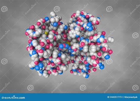 No Nitric Oxide Gas Molecule Consisting Of Nitrogen And Oxygen Atoms