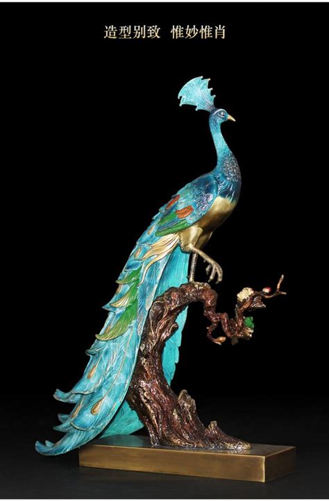 Peacock Statue Indoor Sale Modern Sculpture Artist