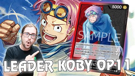 Nuevo Lider Koby Para Op11 😱 Esta Roto One Piece Card Game En