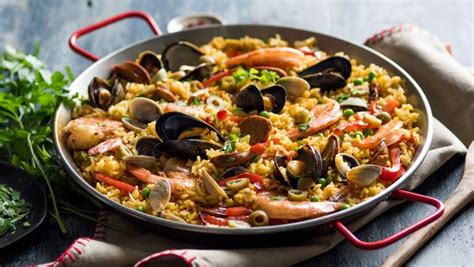 Thermador Seafood Paella Thermador Recipes By Cooktops And Rangetops