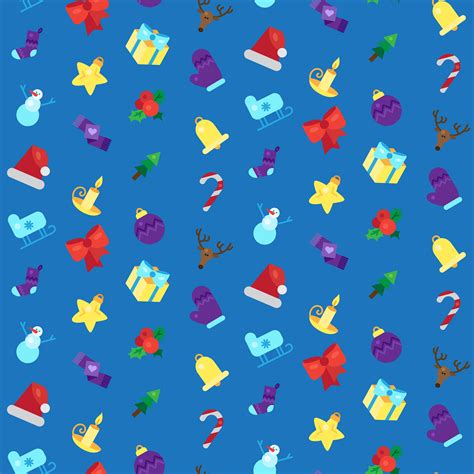 Merry Christmas Pattern 656948 Vector Art At Vecteezy