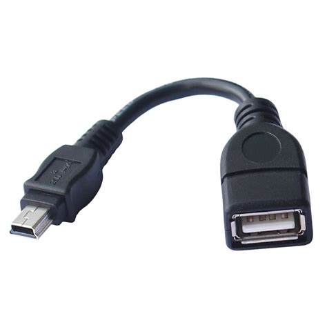 10cm Mini Usb Male To Usb Female Host Otg Cable Ad Vicedeal