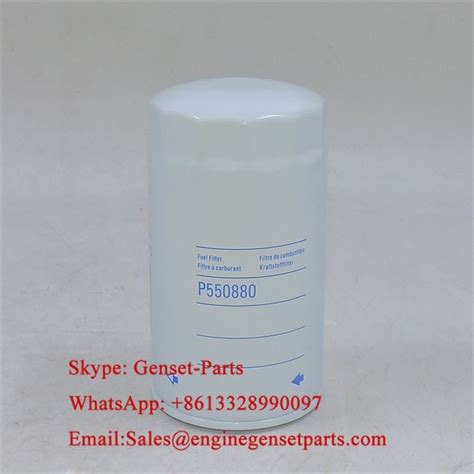 ไส้กรองน้ำมันเชื้อเพลิง P550880 สำหรับผู้ผลิตคัมมินส์ หลังการขาย ของแท้ ของแท้ อะไหล่นิรันดร์