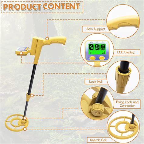 外单热销gc1012笑脸液晶显示儿童沙滩寻宝仪手持式地下金属探测器 阿里巴巴