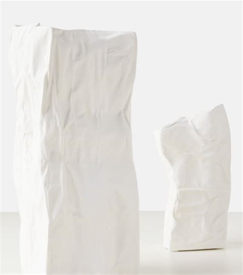 Jarrón Kami Mini De Cerámica En Blanco 101 Copenhagen Mytheresa