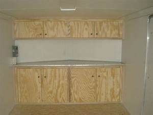 V Nose Enclosed Trailer Cabinets Cargo Trailer Camper