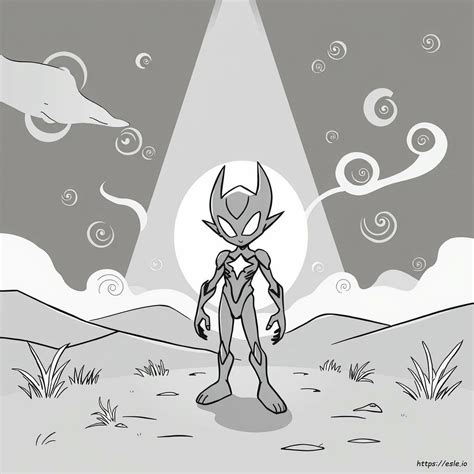 Hyper Shadow Coloring Page