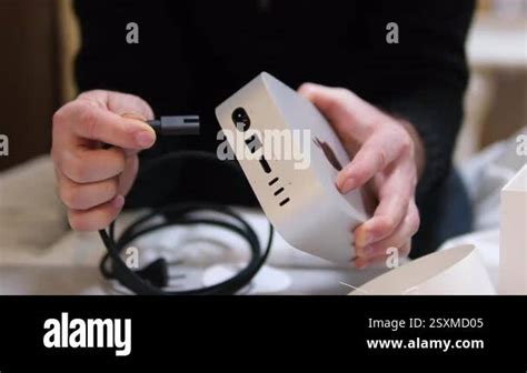 Unboxing New Apple Mac Mini Latest Mac Mini Model Has Been Downsized