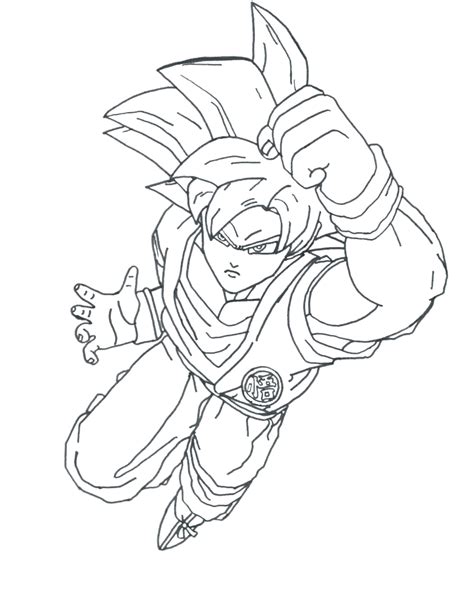 Black Goku Coloring Pages Dbz Drawings Coloring Pages